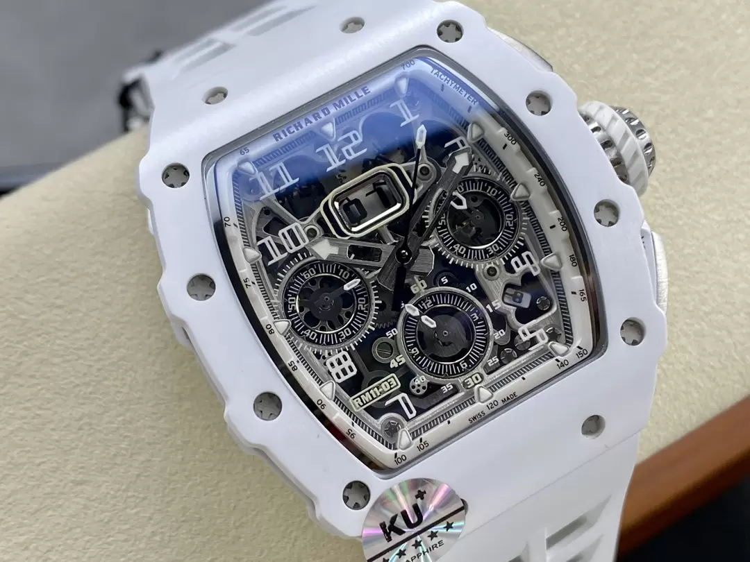 Richard Mille RM11-03 RM1103 Black Carbon KV Factory Best Edition ...