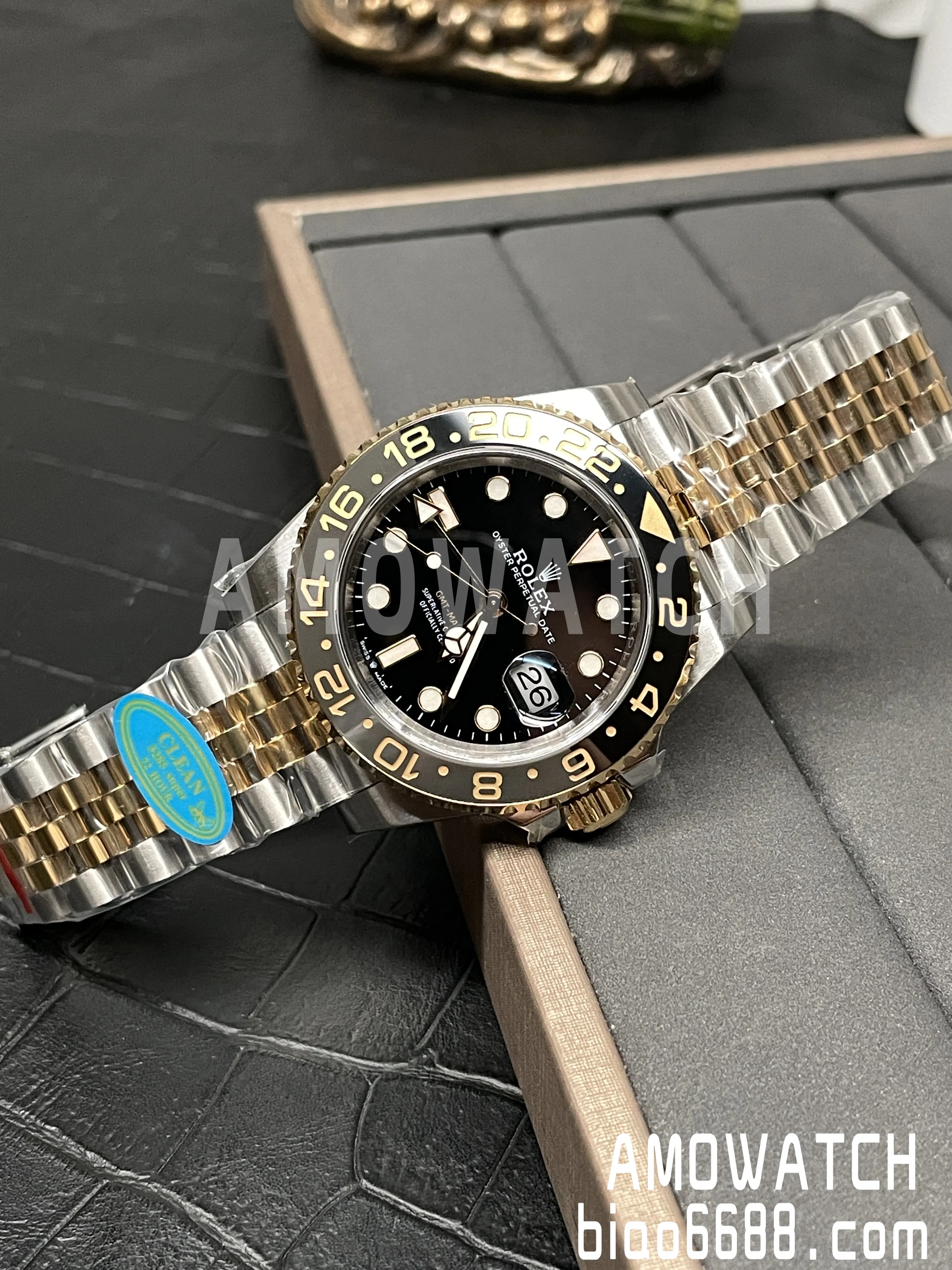Rolex GMT Master II 126713 GRNR Clean 1:1 Best Edition Black Dial on ...
