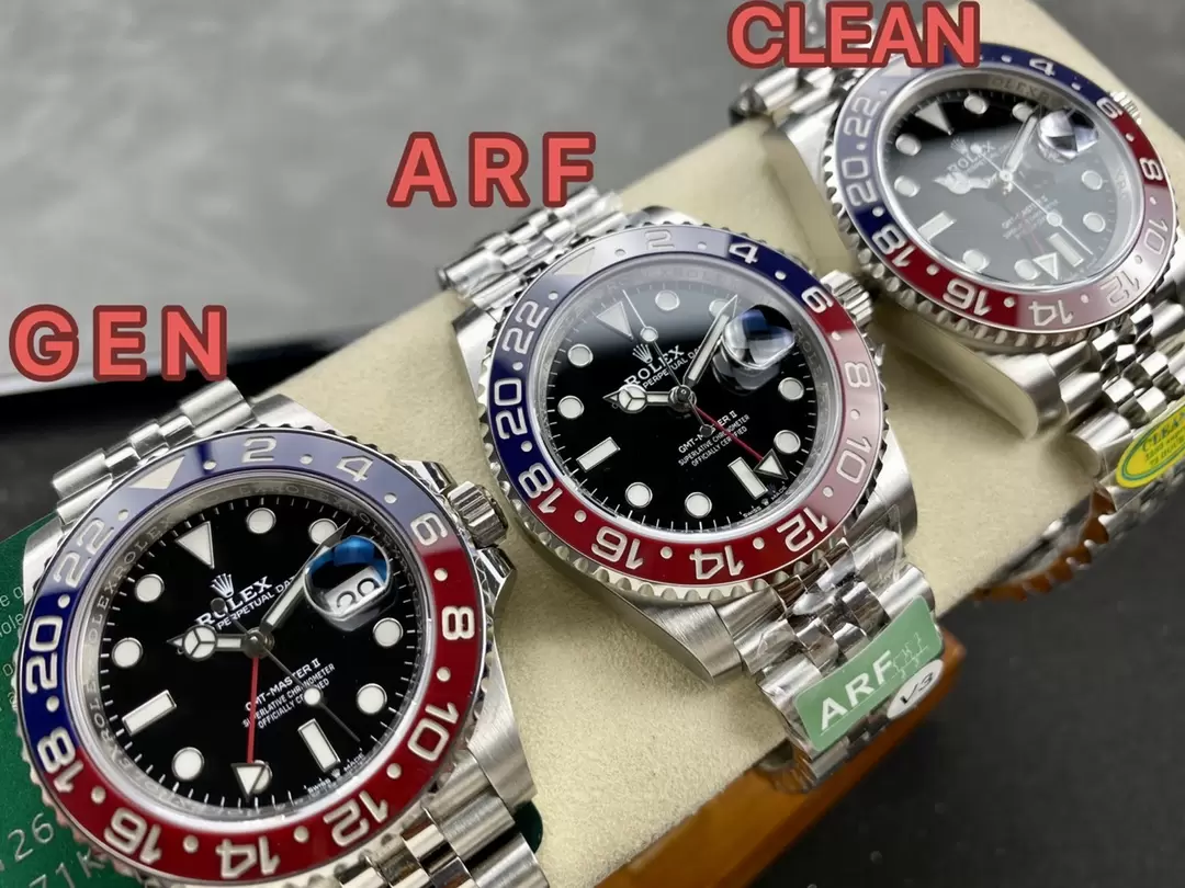 Rolex GMT-Master II 126710 BLRO Blue/Red Ceramic ARF Factory 1:1 Best ...